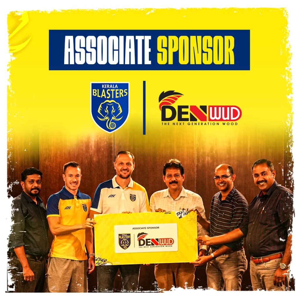 Denwud partners with Kerala Blasters FC - Kerala Blasters FC