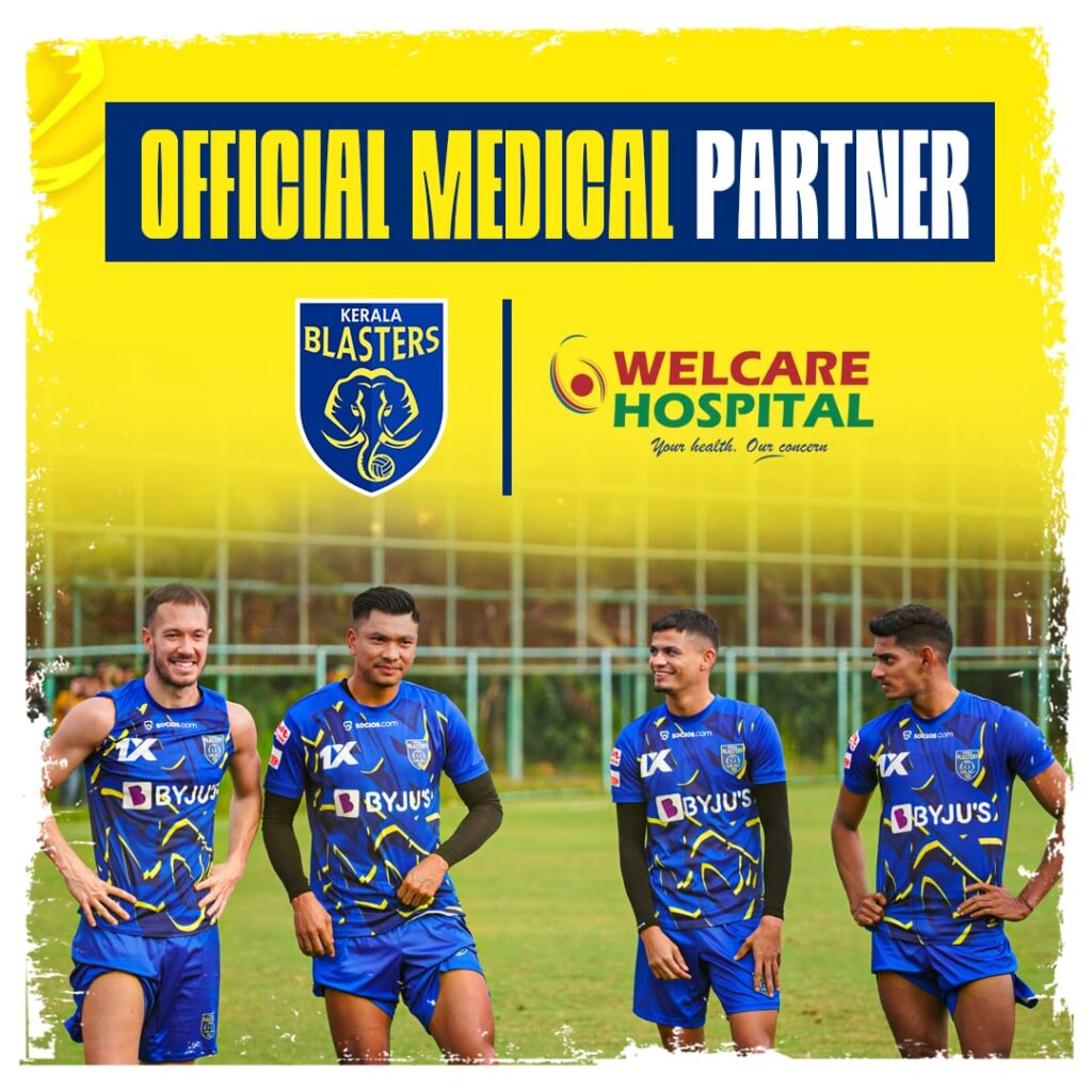 Welcare Hospital joins KBFC as their ‘Medical Partner’ for ISL 2022 ...