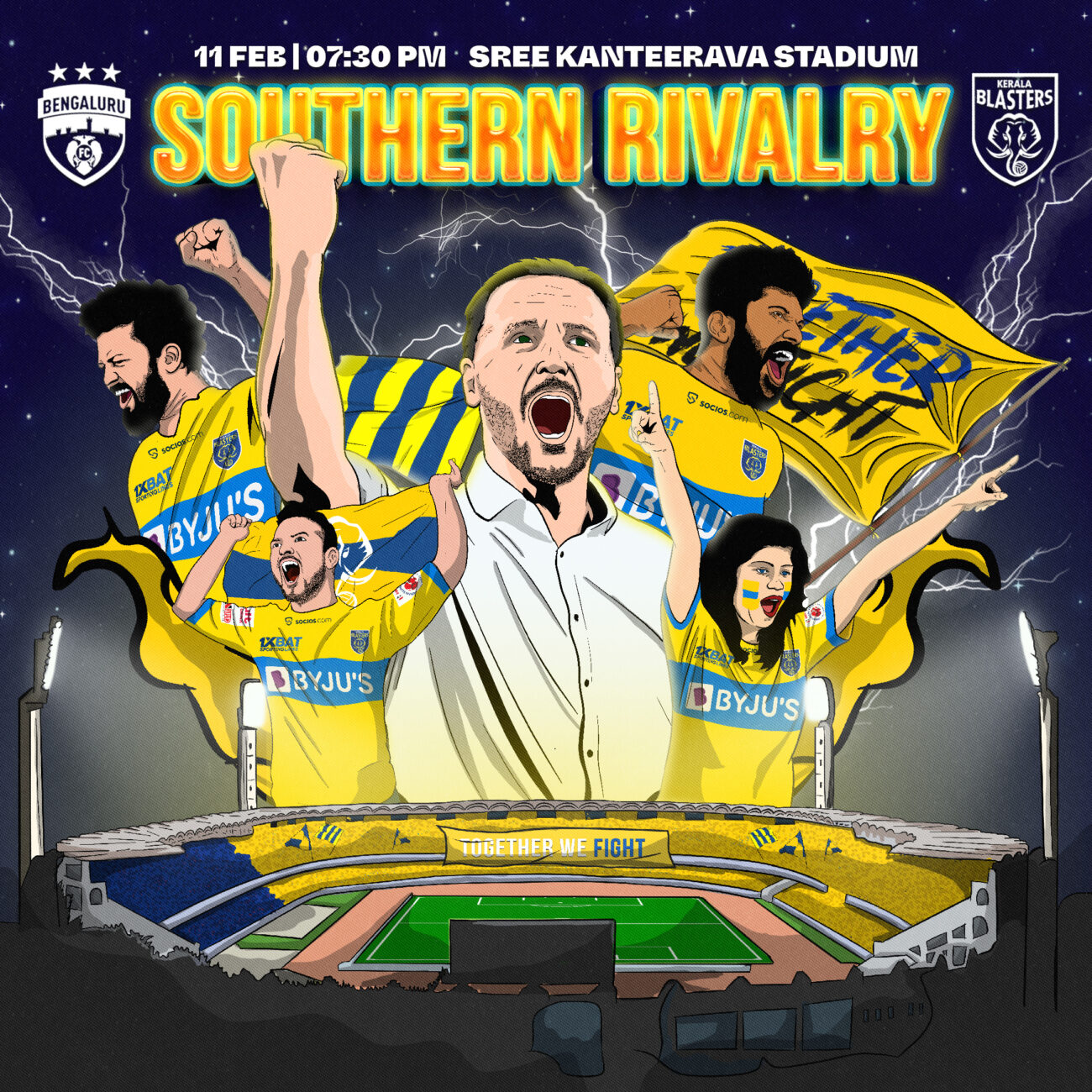 MATCH DAY PREVIEW : BFC v KBFC - Kerala Blasters FC