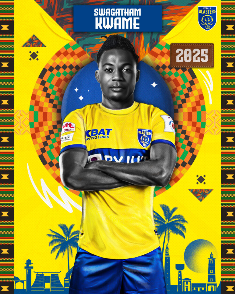 KERALA BLASTERS FC SIGN GHANAIAN STRIKER KWAME PEPRAH - Kerala Blasters FC