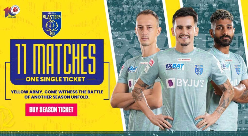 Tickets - Kerala Blasters FC