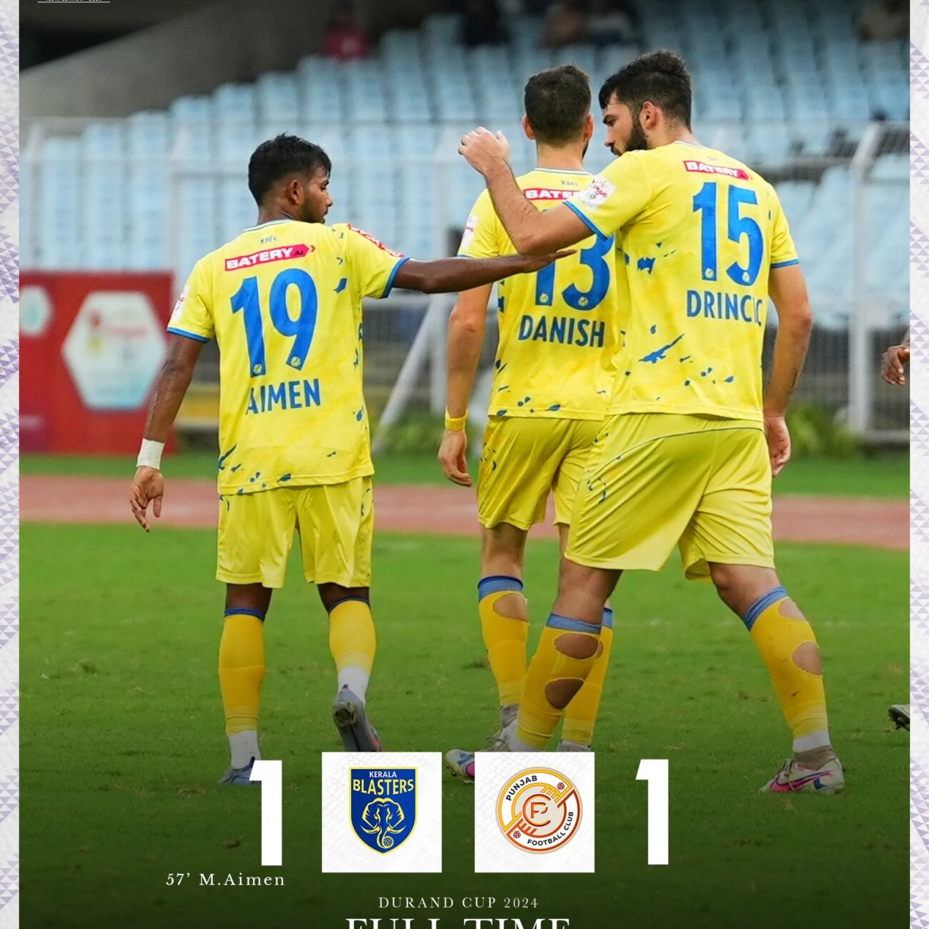 Match Schedule - Kerala Blasters FC